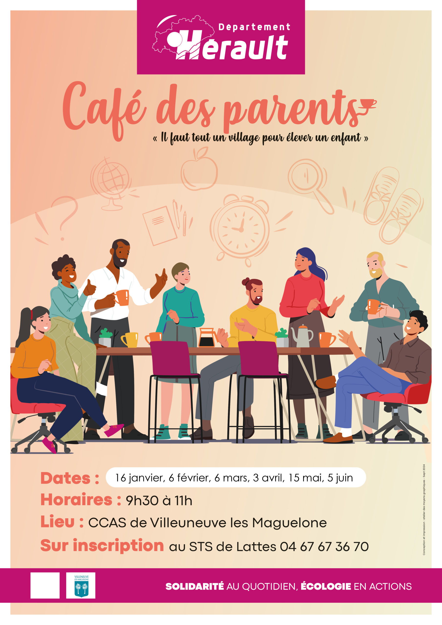 Le café des parents - Ville de Villeneuve-lès-Maguelone